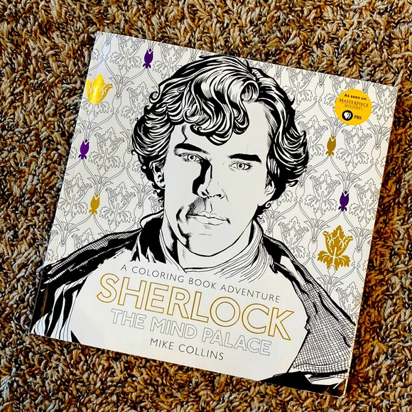 Art | Bbc Sherlock Coloring Book | Poshmark